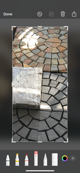 Natural Slate Cobble floor Rosetta Job Lot - 2 sets | Tile Auctions